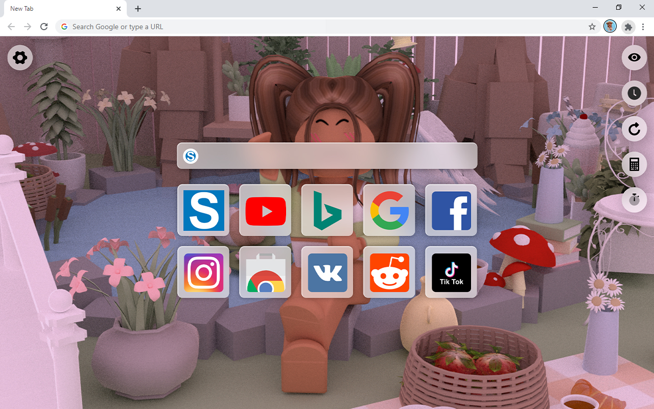 Aesthetic Roblox HD Wallpaper New Tab - CaWallpaper
