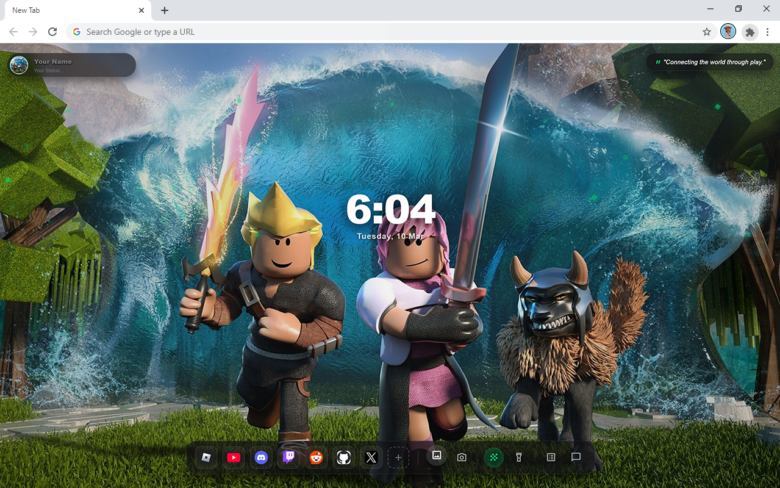 Aesthetic Roblox HD Wallpaper New Tab - CaWallpaper
