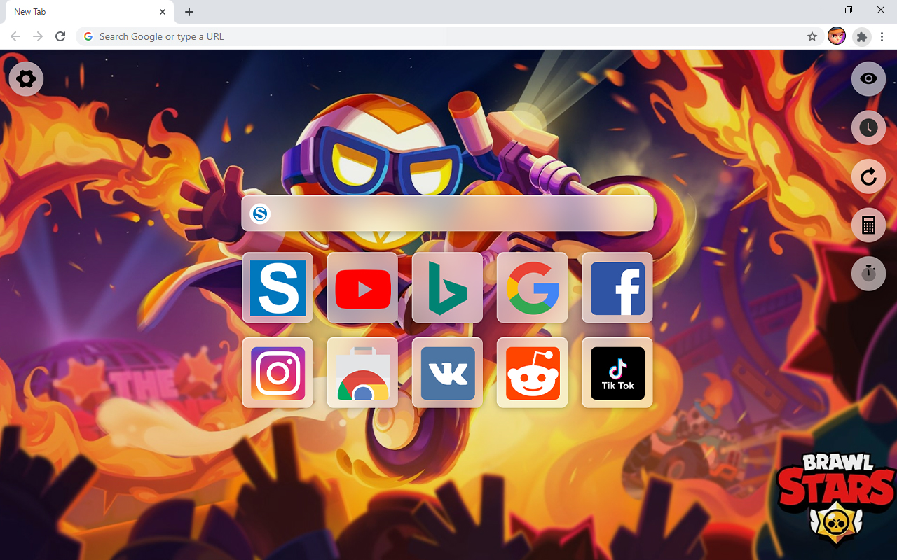 Brawl Stars Characters HD Wallpaper New Tab - CaWallpaper