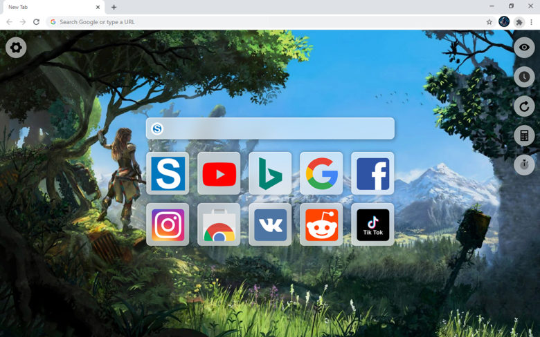 Gaming World HD Wallpaper New Tab - CaWallpaper